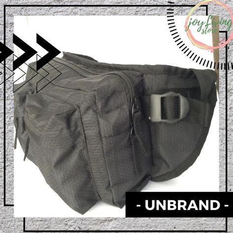 Jual Tas Pinggang Pria Untuk Tas Mancing Serbaguna Unbrand Warna Hitam