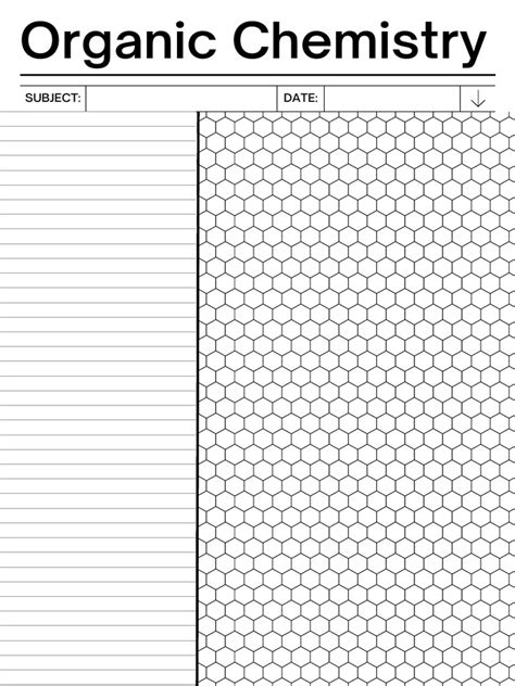 Organic Chemistry Template Pdf