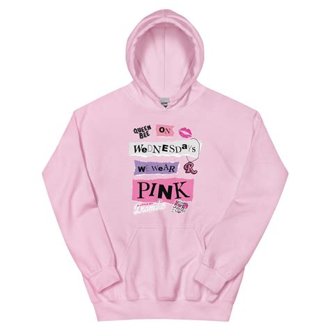 Mean Girls Mittwoch Tragen Wir Rosa Hoodie Paramount Shop