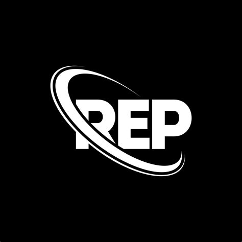 Rep Logo Rep Letter Rep Letter Logo Design Initials Rep Logo Linked