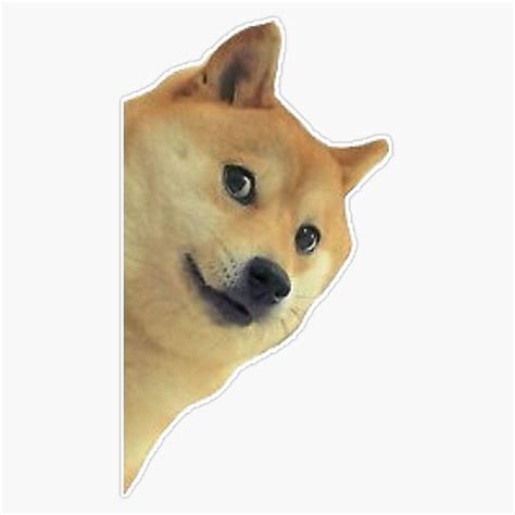 Doge Always Watching Meme Sticker Vinyl Waterproof Sticker Decal Car