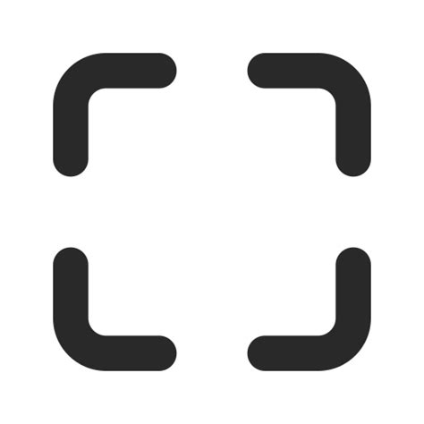 Full Screen Generic Grey Icon