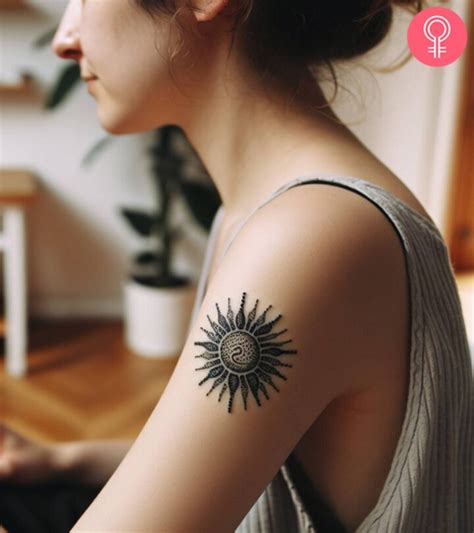 8 Intriguing Black Sun Tattoo Ideas To Explore