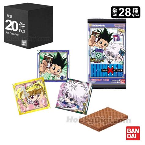 Bandai Candy Toys Niformation Hunter×hunter Deformed Seal Wafer Vol3