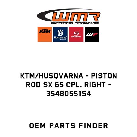 Piston Rod Sx 65 Cpl Right