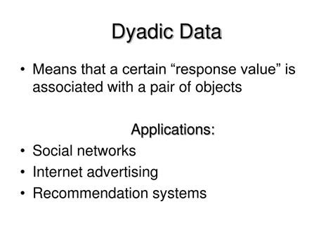 Ppt Improving Response Prediction For Dyadic Data Powerpoint Presentation Id4620262