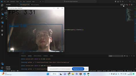 Real Time Object Detection In Python Youtube