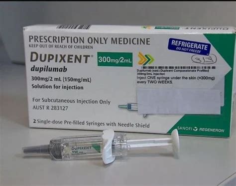 Dupixent Dupilumab Injection 300mg 2ml Packaging Type Pre Filled