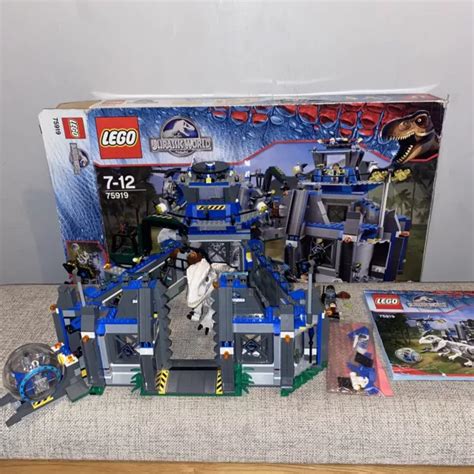 Lego Jurassic World Indominus Rex Breakout 75919 Used With Box And
