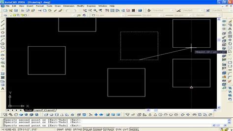 autocad training online extend offset trim commands for room creation