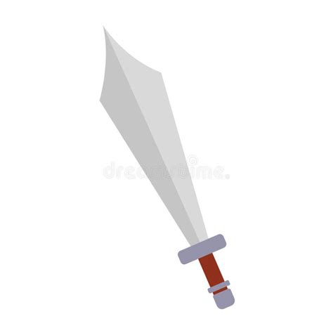 Medieval Viking Weapon Icon Vector Stock Vector Illustration Of