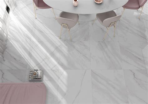Lenci Blanco Polished Marble Look Tile — Island Tile And Marble