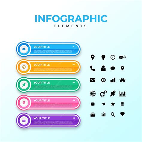 Premium Vector Gradient Table Of Contents Infographic Vector