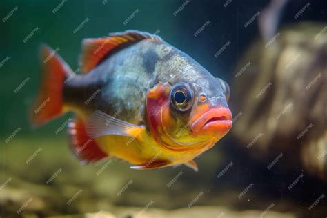 Premium Photo Piranha Is A Predatory Tropical Fish Freshwater Exotic