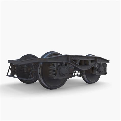 Train Car Bogie V2 3d Model Turbosquid 2225668