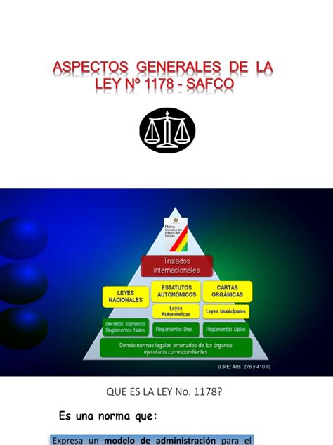 Ley 1178 Dsnº23318 A Y Sus Ds Modificatorios Pdf Contabilidad