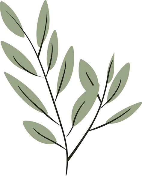 Vibrant Greenery Lively Leaf Vector Patternsbotanical Wonders