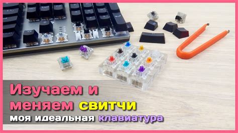 📦 Собираю идеальную механическую клавиатуру 🚧 Какие свитчи выбрать и