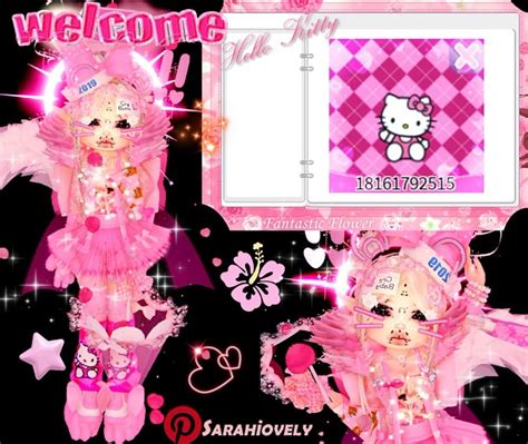 Hello Kitty Leg Warmers Royale High Journal Ideas Custom Decals