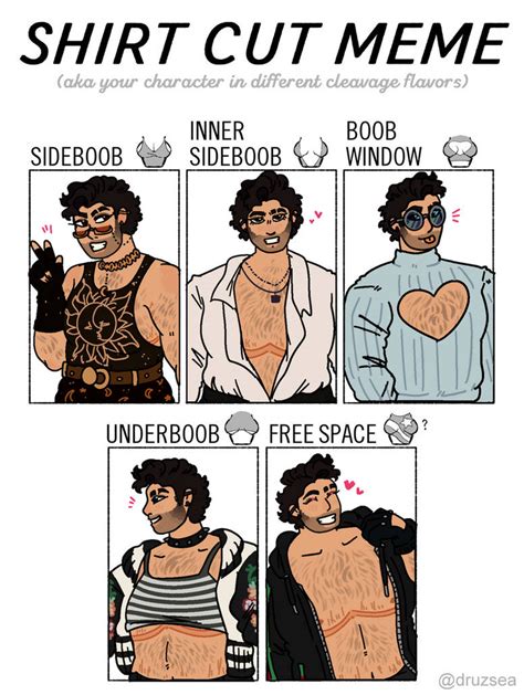Shirt Cut Meme By Aelou On Deviantart