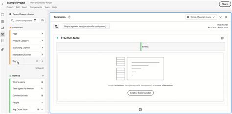 Use Components In A Project Adobe Customer Journey Analytics