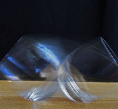 Glassglassesdancetablelong Exposure Free Image From