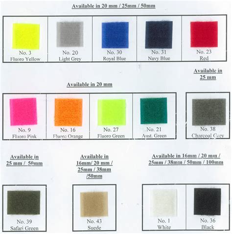 Touch Tape Hook Loop Fasteners