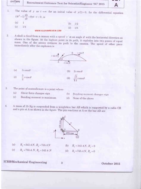 Isro 2015 Me Allexamreviewcom Pdf
