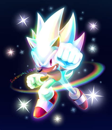 Hd Wallpaper Hyper Sonic Dope Sonic Hedgehog Sonic By Blokeyluis On Deviantart