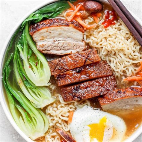 Crispy Pork Belly Ramen The Wooden Skillet