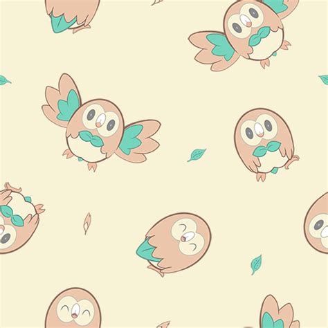 Rowlet Wallpaper By Velocett On Deviantart