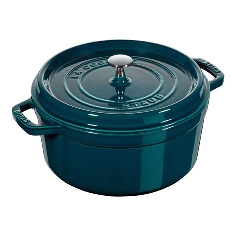 Buy Staub 28cm67l Cast Iron Round Cocotte Pot W Lid Induction