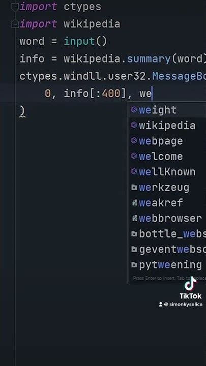 Make Wikipedia Summary With Python Youtube