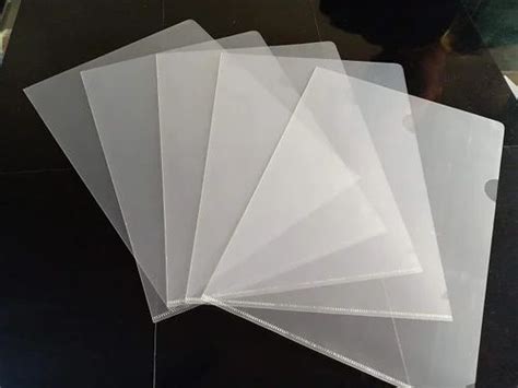 Polypropylene Clear L Folder Multicolor A4 At ₹ 3 25 Piece In Vadodara Id 24131469088
