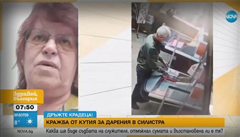 Уволняват охранителя в Силистра откраднал средства от кутия за дарения Кворум Силистра