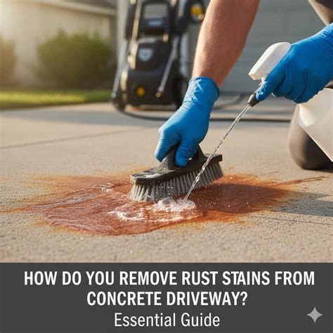 How Do You Remove Rust Stains From Concrete Driveway Essential Guide