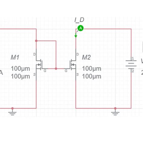 Mirrored Current V S V Ds For Mosfet And Cascode Current Mirrors Download Scientific Diagram