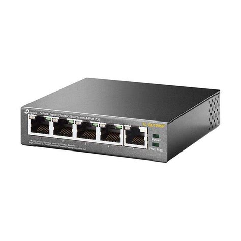 Jual Tp Link Tl Sg P Port Gigabit Desktop Switch With Port Poe Di Seller Risc Computer