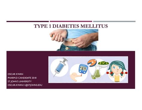 Type 1 Dm Management Ppt