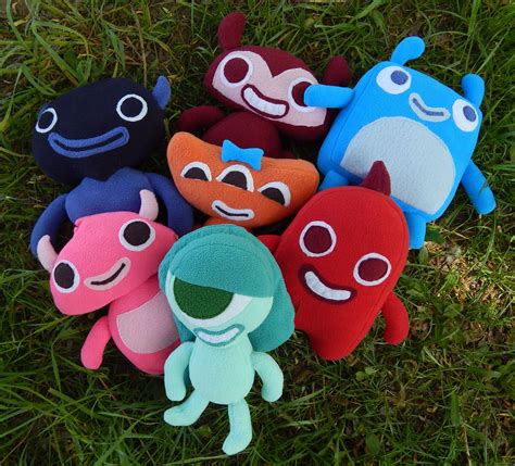 Endless Alphabet Monsters Plush Toys Inspire Uplift