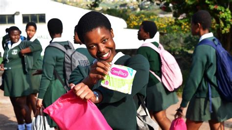 Caring4girls Campaign Gives Out Hampers To Delighted Mqhawe High School Pupils