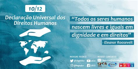 Declaração Universal Dos Direitos Humanos Liegs Laboratório