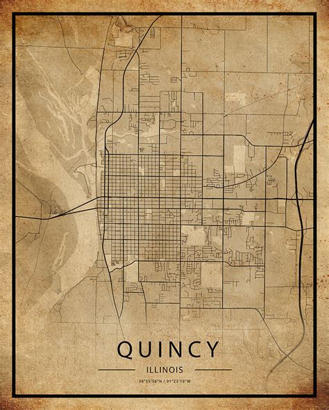 Map Of Quincy Illinois Streets