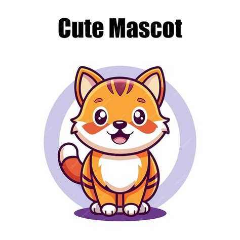 Premium Vector Cute Mascot Vector Design