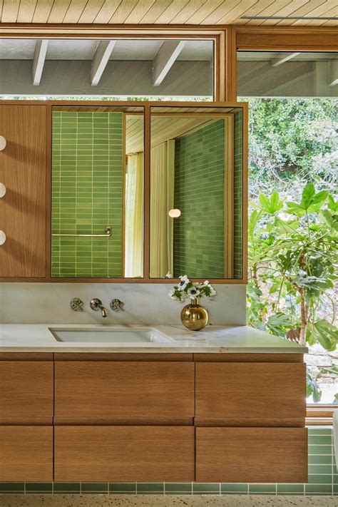 17 Inspiring Mid Century Modern Bathroom Tile Designs Youll Love