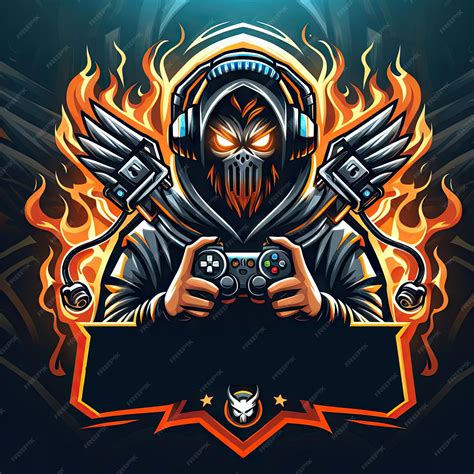 Premium Psd Pro Gamer Detailed Esports Gaming Mascot Logo Design