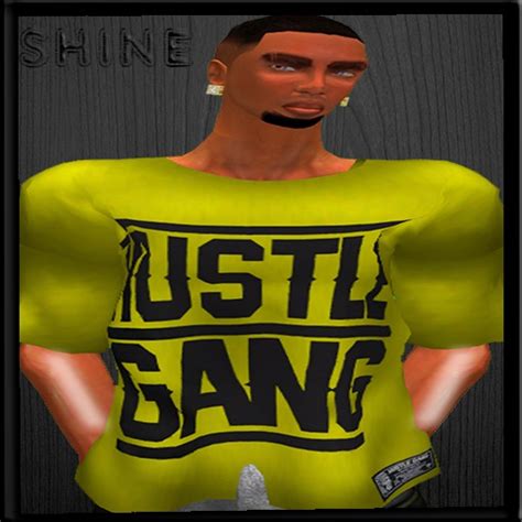 Second Life Marketplace S}the Big Gang Tee Yllow