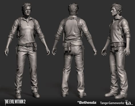 Yoshifumi Hattori The Evil Within2 Sebastian Castellanos