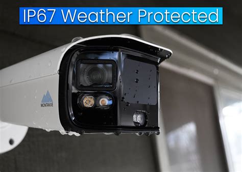 Mtb180 Tioc Smd4 8mp 4k 180° Panoramic Active Deterrence Bullet Came