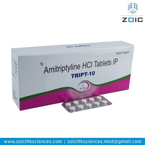 Amitriptyline Hcl Tablet Ip At ₹ 28 Stripe Dehradun Id 2850326441330